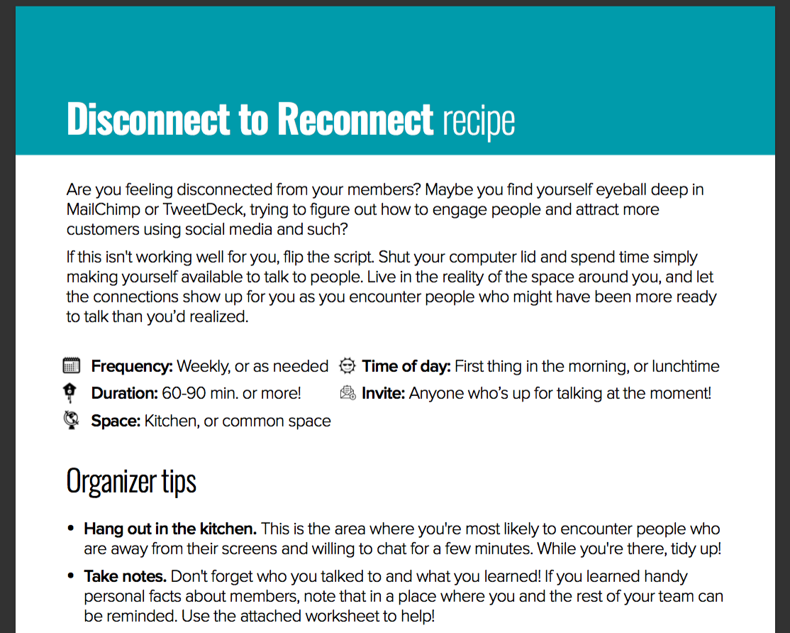 Disconnect to Reconnect: A simple way to rekindle bonds in your ...